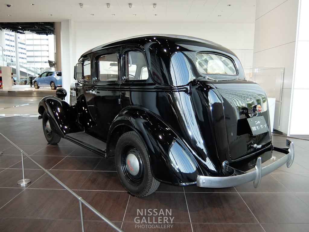 80周年特別展示でニッサン70型乗用車を展示 | 日産ギャラリーフォトギャラリー